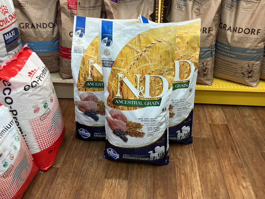 N&D Medium & Maxi для взр.собак низкоз-ой 12кг