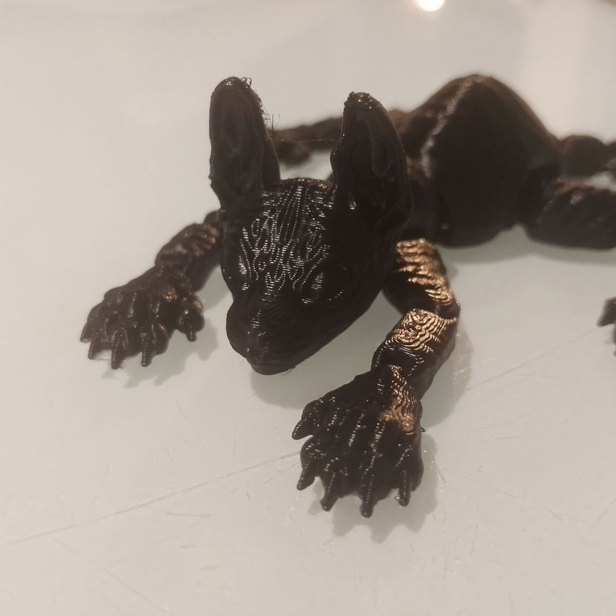 Котята сфинкс 3D