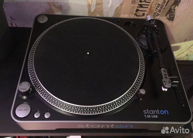 Проигрыватель винила Stanton t-55 usb купить в Санкт-Петербурге ...