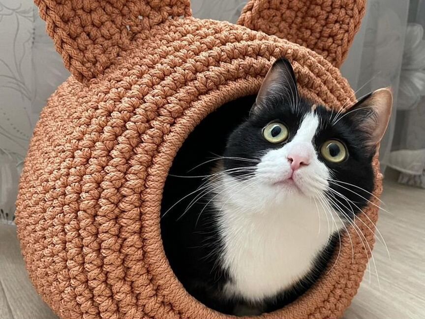 Домик лежанка для кошки