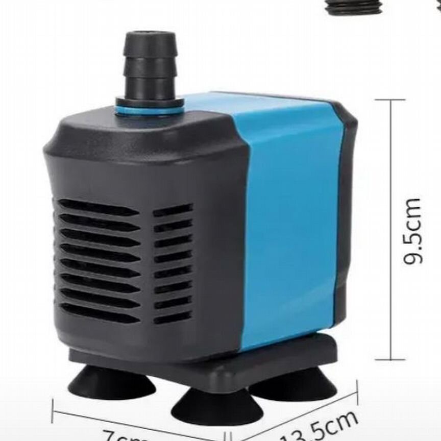 Погружной насос-помпа аквариум 220в/55Вт 3000л/час