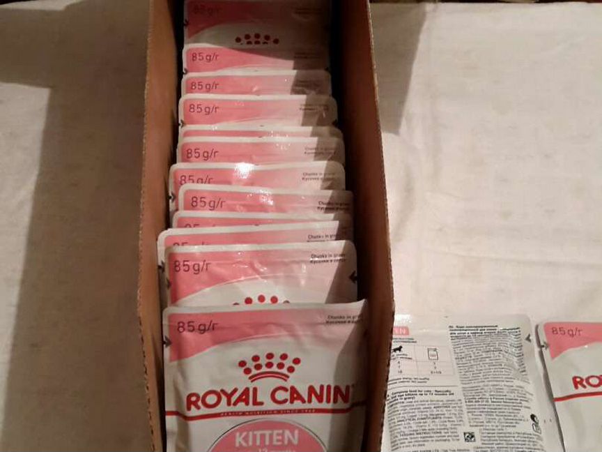 Корм для катят royal canin до 12 месяце
