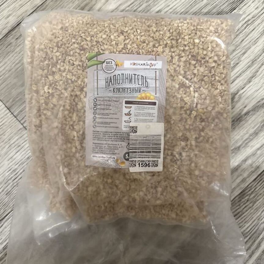 Опилки кукурузные 5л