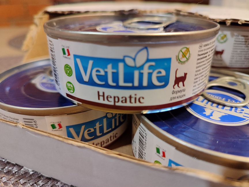 Паштет для кошек Farmina VetLife Hepatic 11 шт
