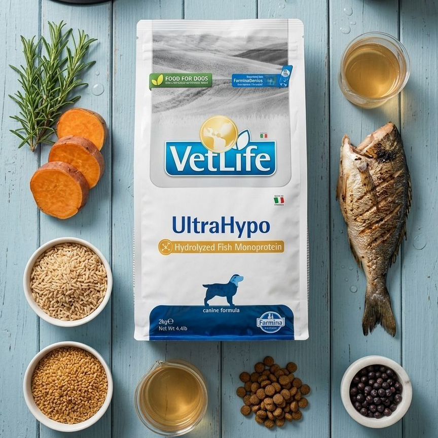 Farmina UltraHypo 2 кг для собак порез