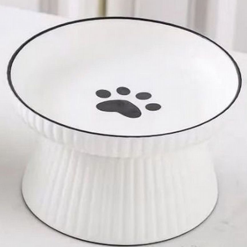 Керамическая миска для собак и кошек