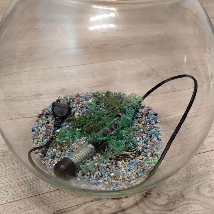 Аквариум круглый