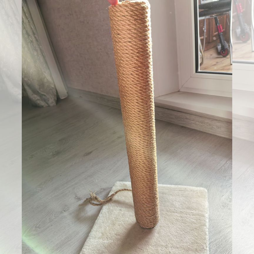 Когтеточка домик для кошки бу