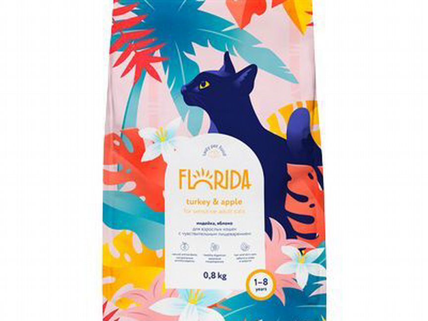 Сухой корм для кошек Florida