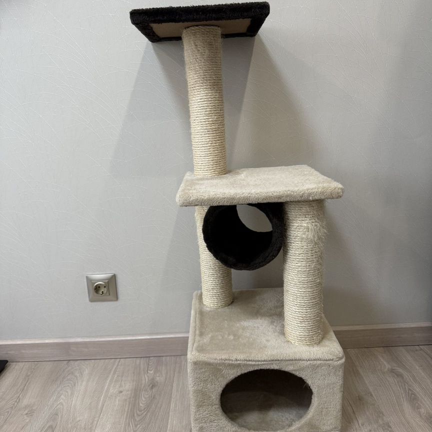 Когтеточка домик для кошки Petmax