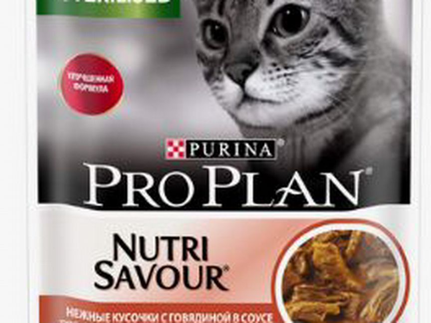 Влажный корм Pro Plan бесплатная доставка