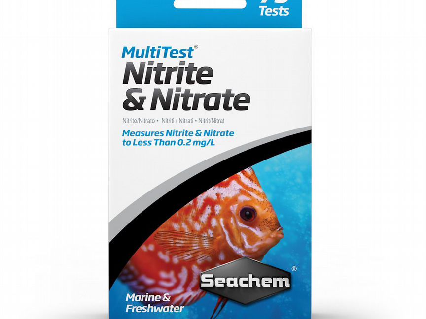Тест для воды Seachem MultiTest: Nitrite & Nitrate
