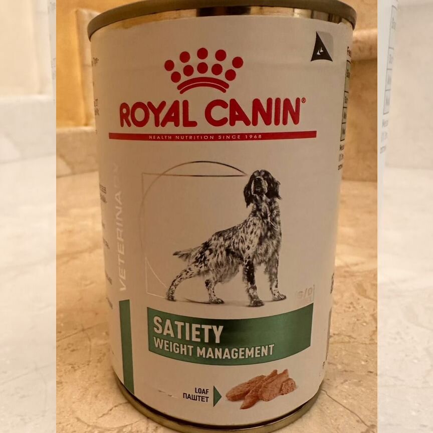 Корм для собак royal canin satiety