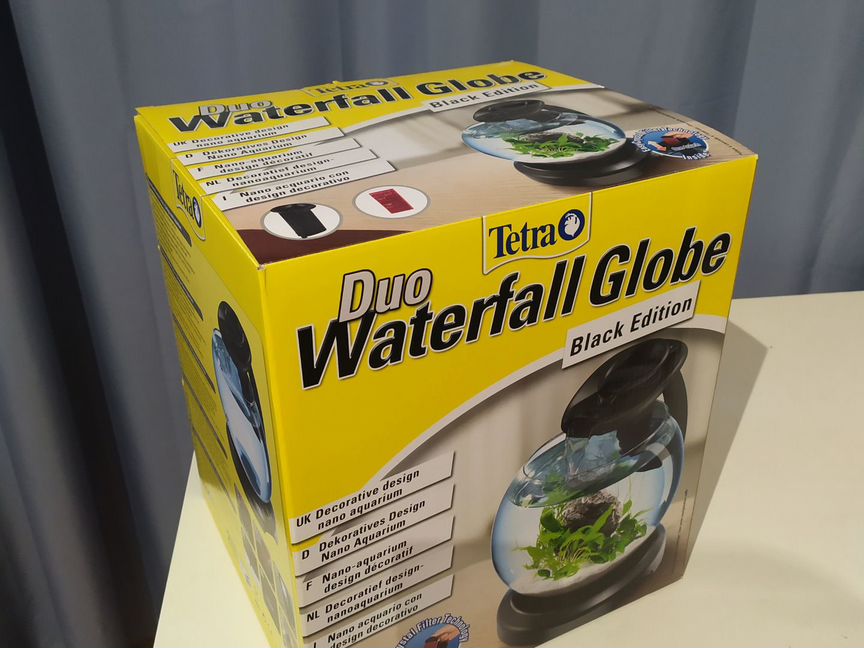 Аквариум Tetra Waterfall Globe Duo, 6,8 литра