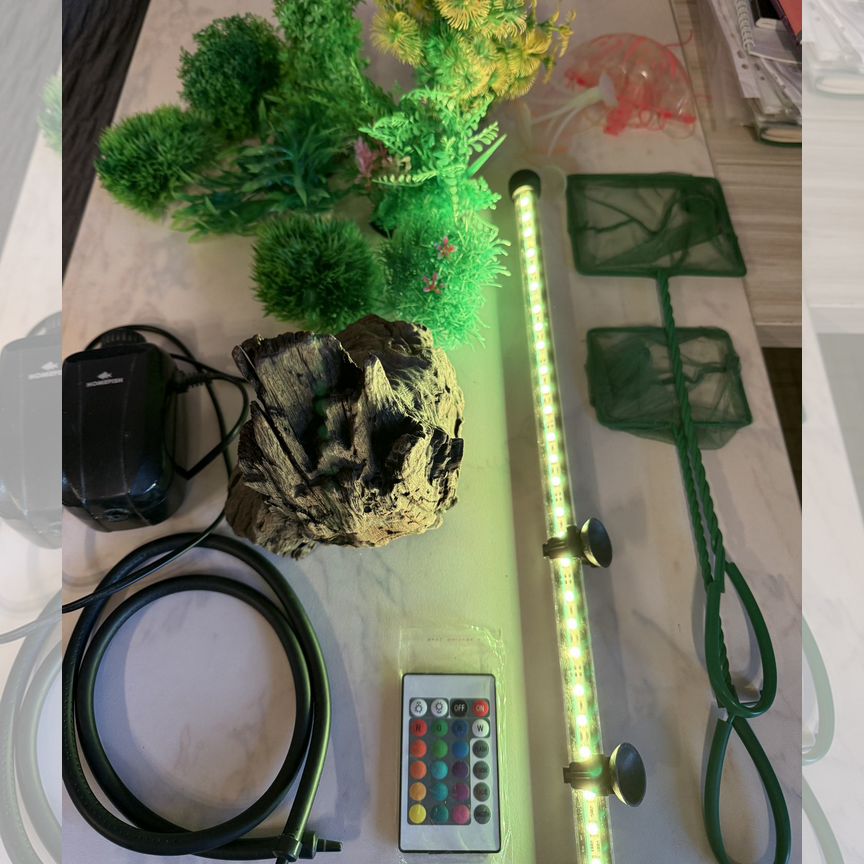 Аксессуары к аквариуму