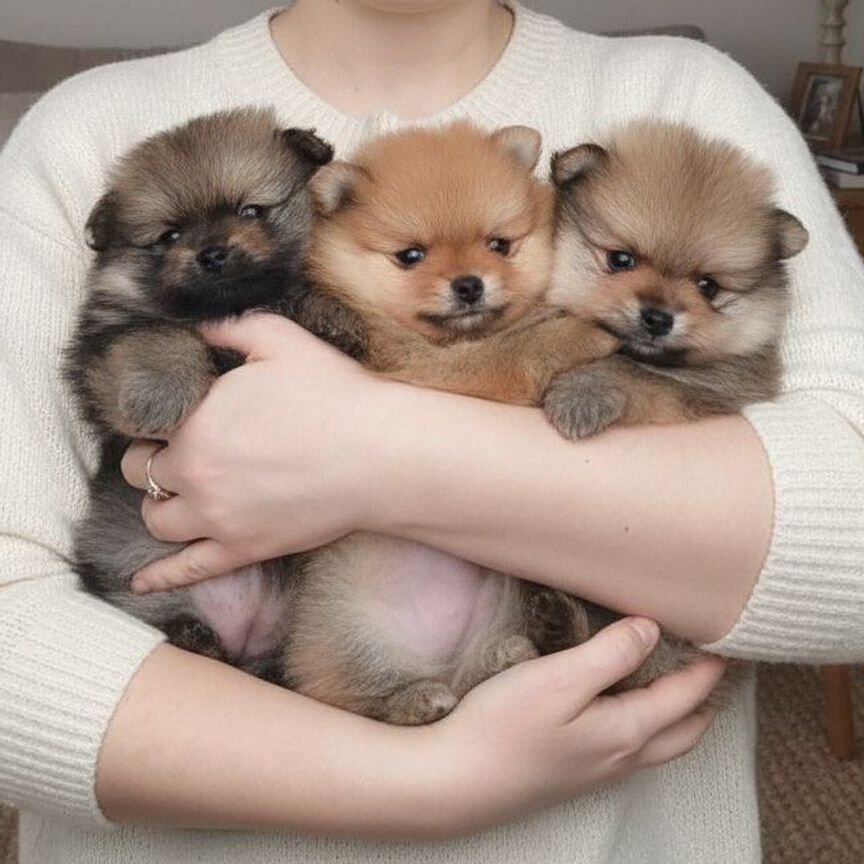 Померанский шпиц, щенок