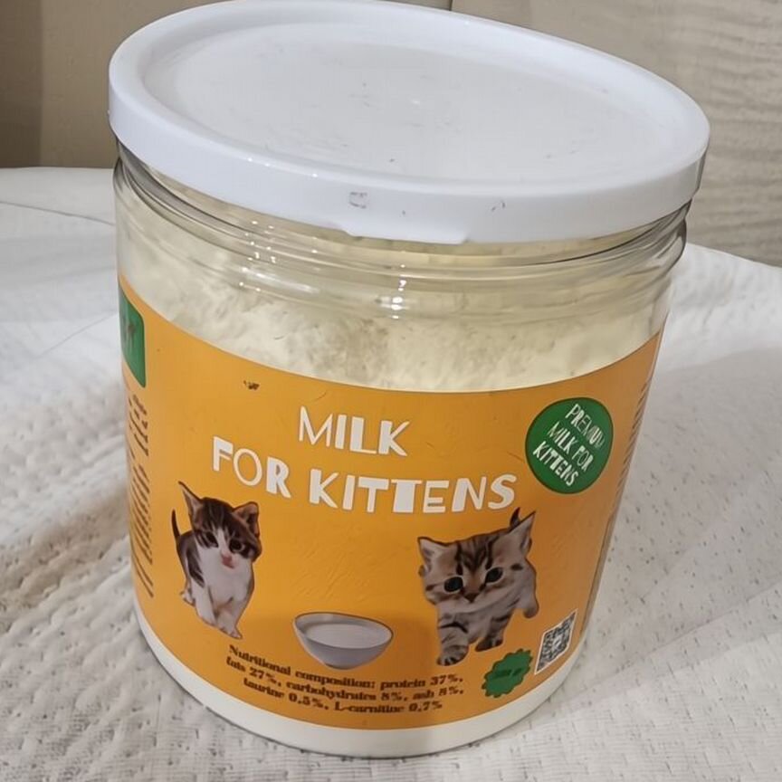 Заменитель молока для котят и кошек