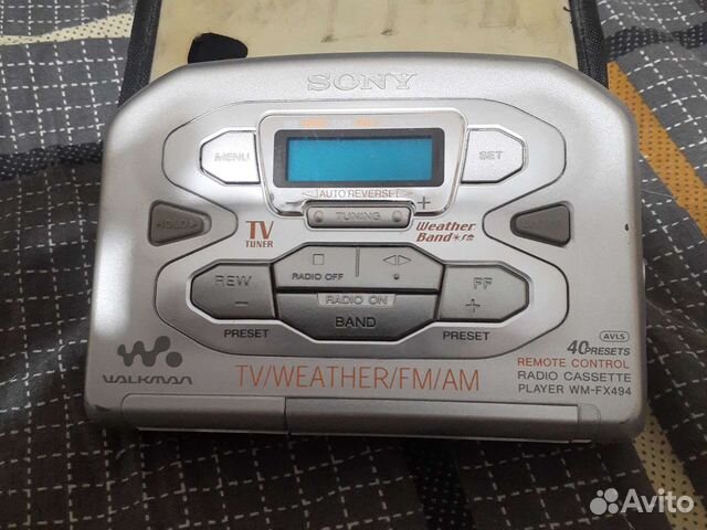 Кассетный плеер sony walkman купить в Вязниках | Электроника | Авито