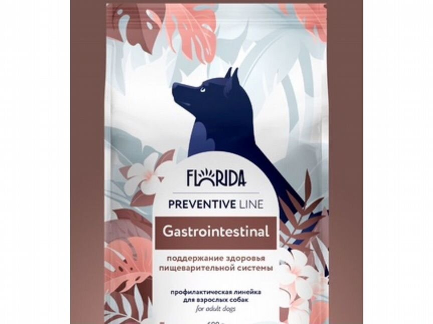 Корм gastrointestinal florida для собак