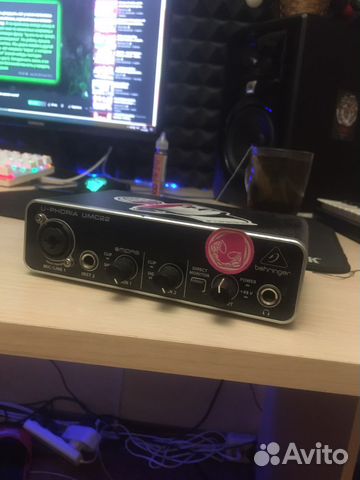 Звуковая карта behringer umc22 купить в Санкт-Петербурге | Хобби и ...