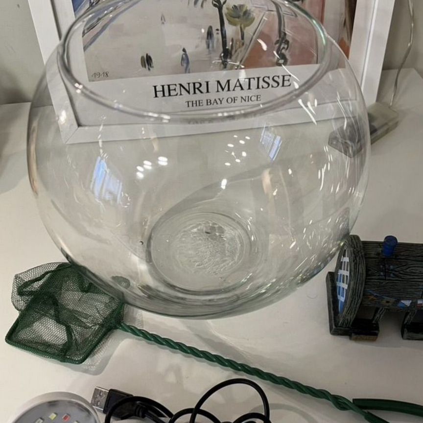 Аквариум круглый