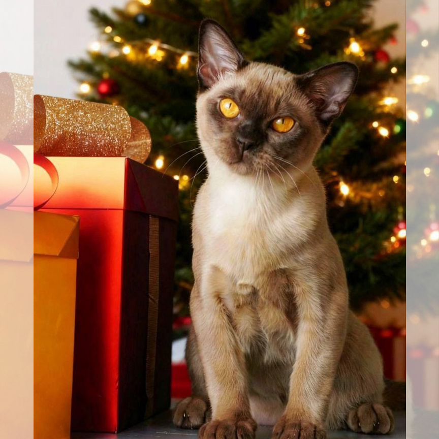 Европейский бурманский котёнок