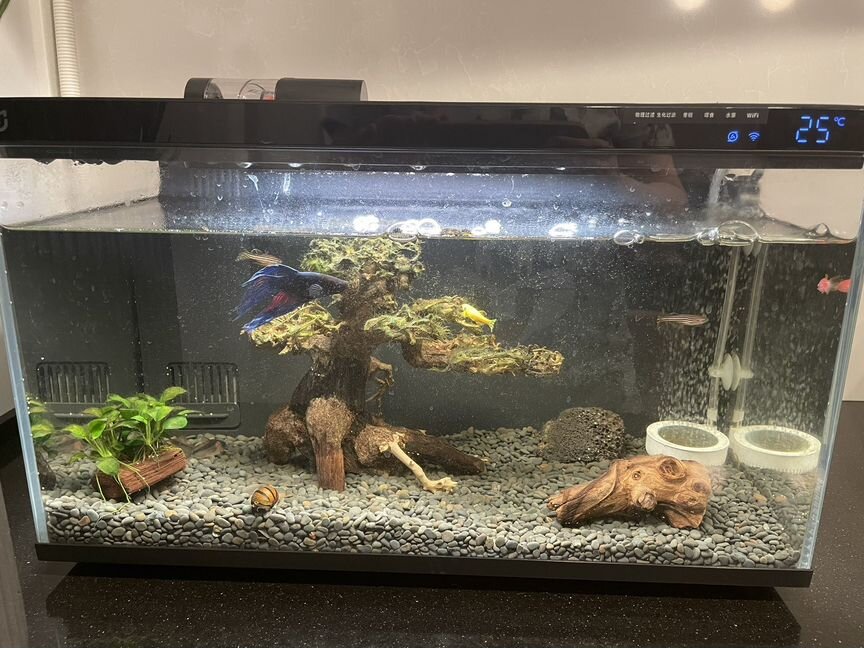 Умный аквариум xiaomi mijia smart fish tank black
