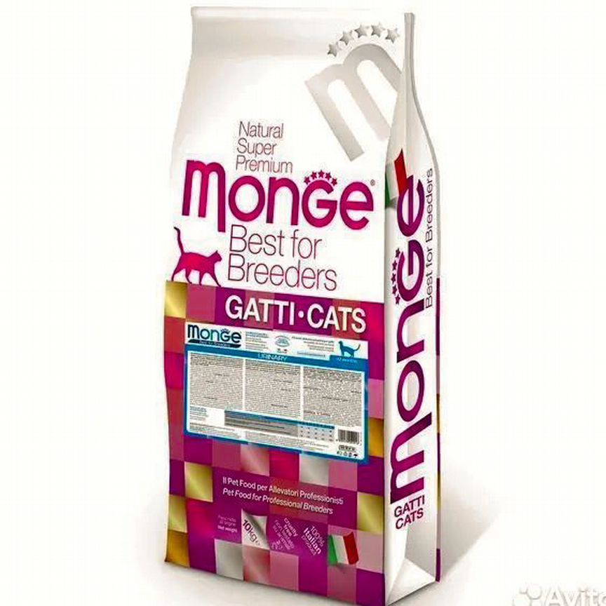 Сухой корм Monge Cat PFB Daily Line Urinary 10 кг