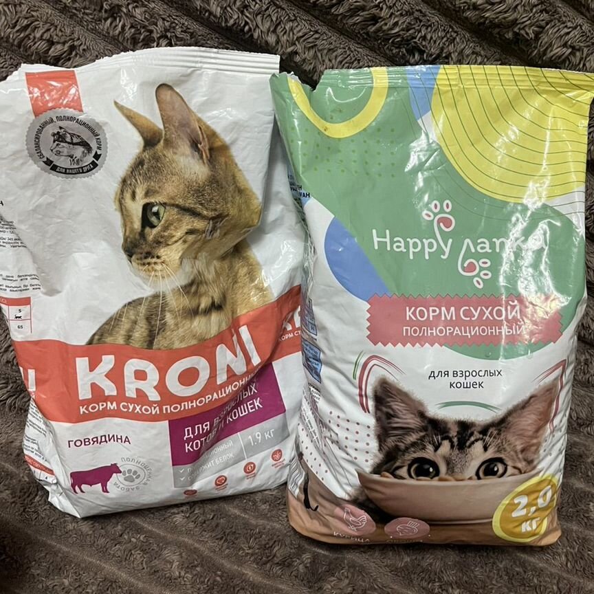 Сухой корм для кошек