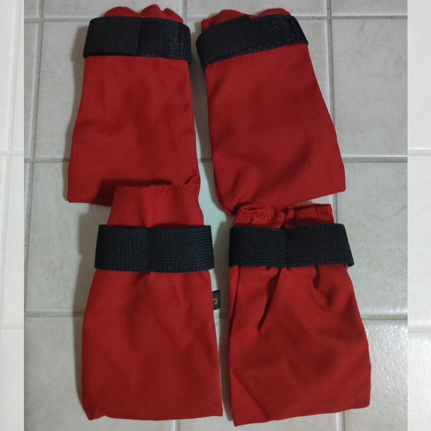 Тапочки для собак, 4 шт. Кордура