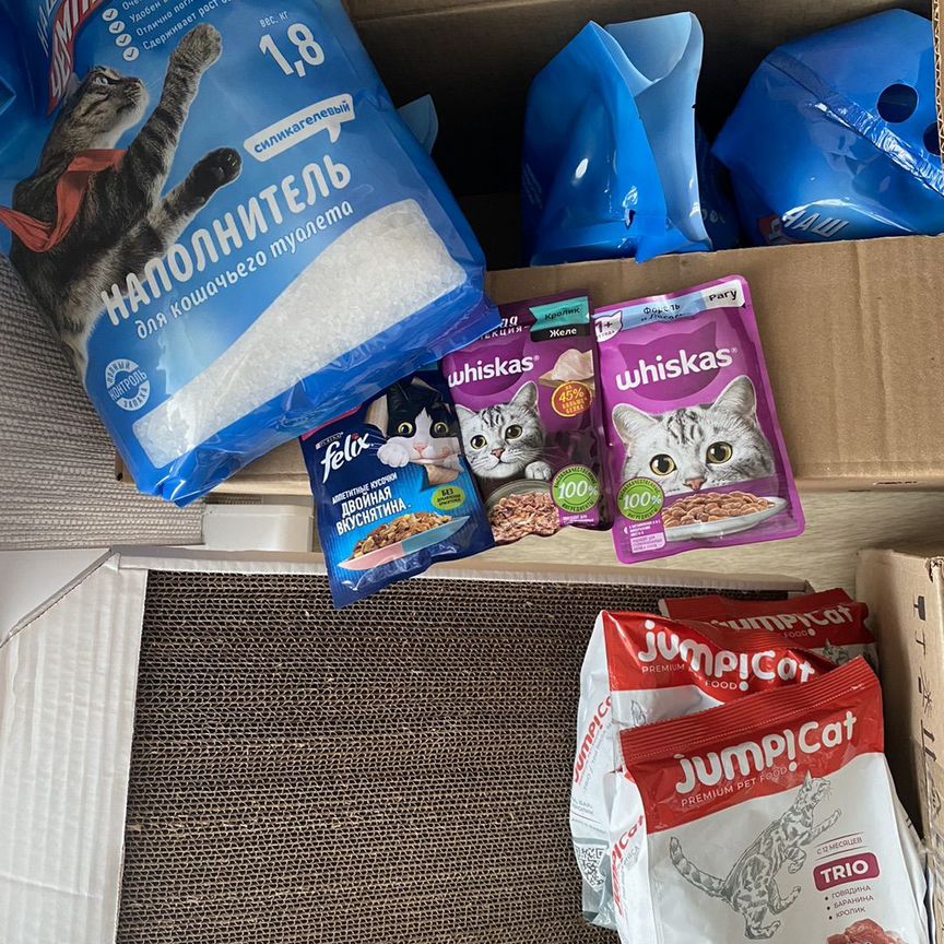 Наполнитель силикагель корм когтеточка новая