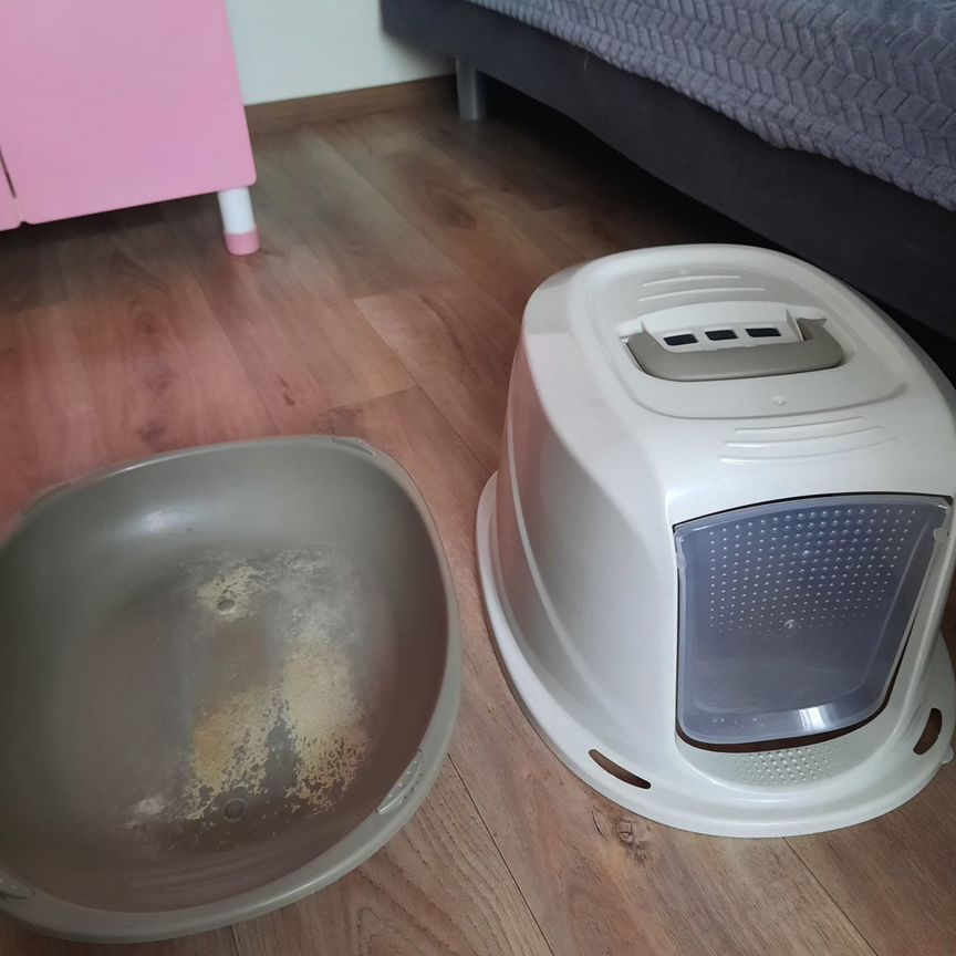 Туалет домик для кошек