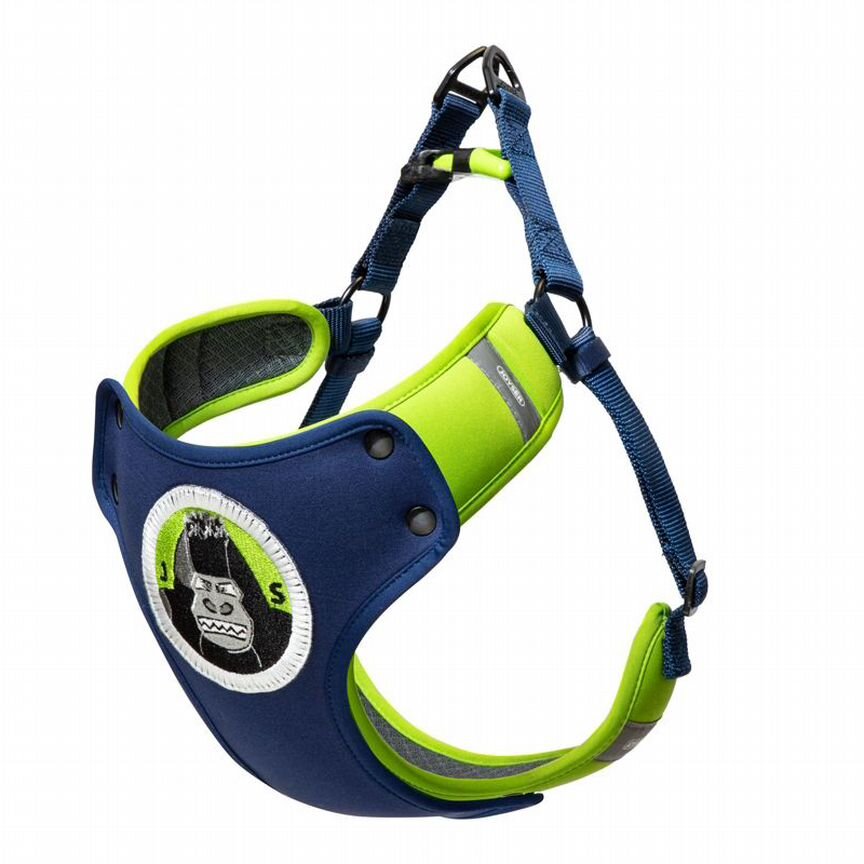 Мягкая шлейка д/собак Walk Mood Harness XL зеленая