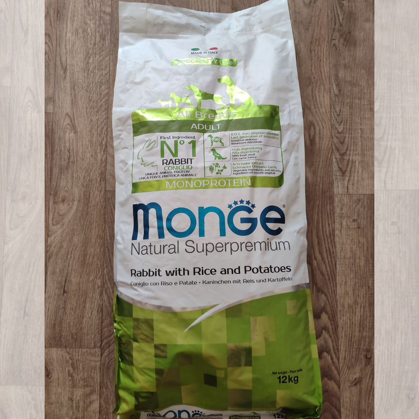 Корм для собак Monge 12 кг