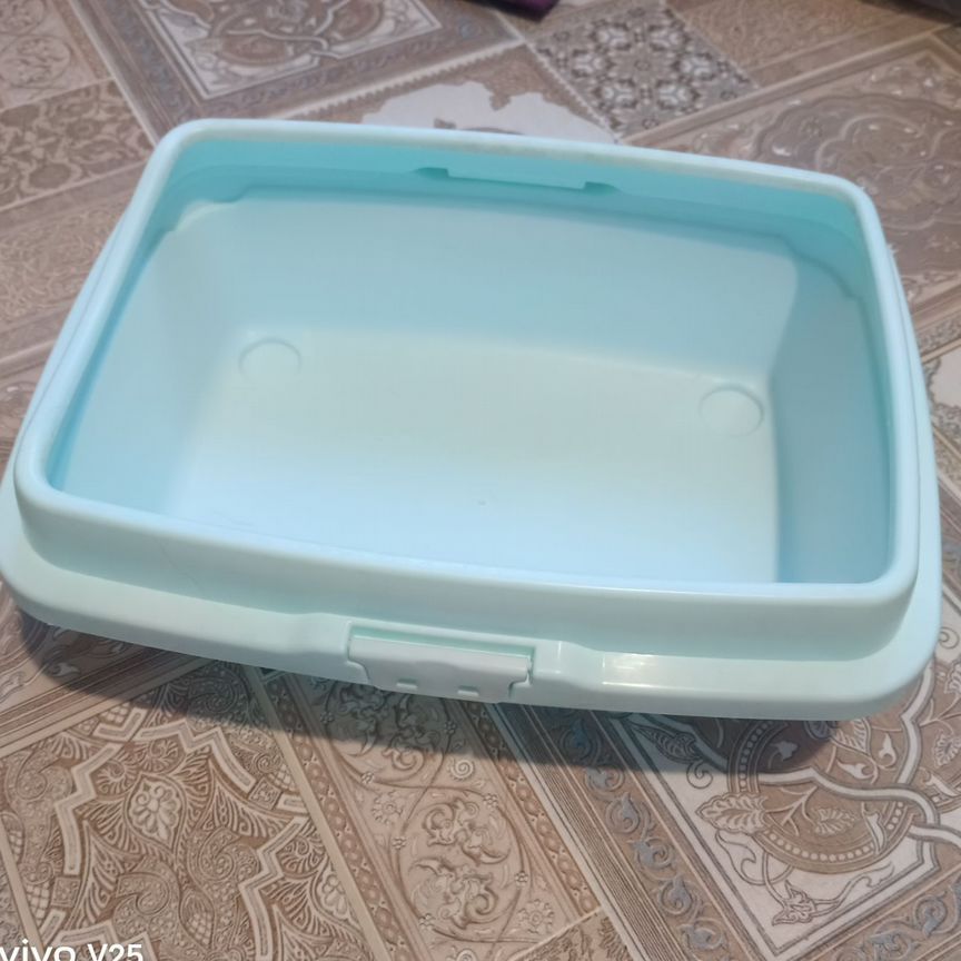 Лоток для кошек 32,5*43*15,5 с бортом