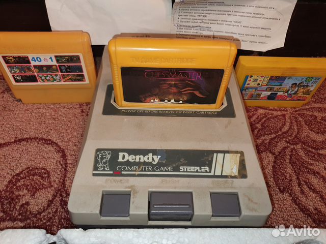 Игровая приставка dendy из 90 х с пистолетом и кар купить в Москве | Электроника | Авито
