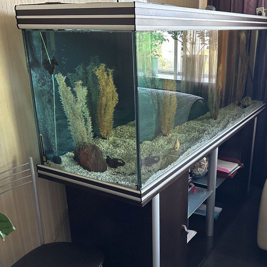 Аквариум 830 литров с тумбой
