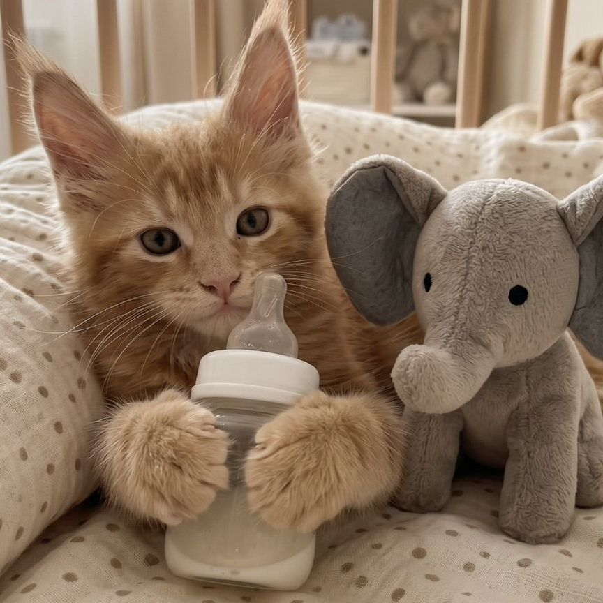 Мейн-кун котёнок