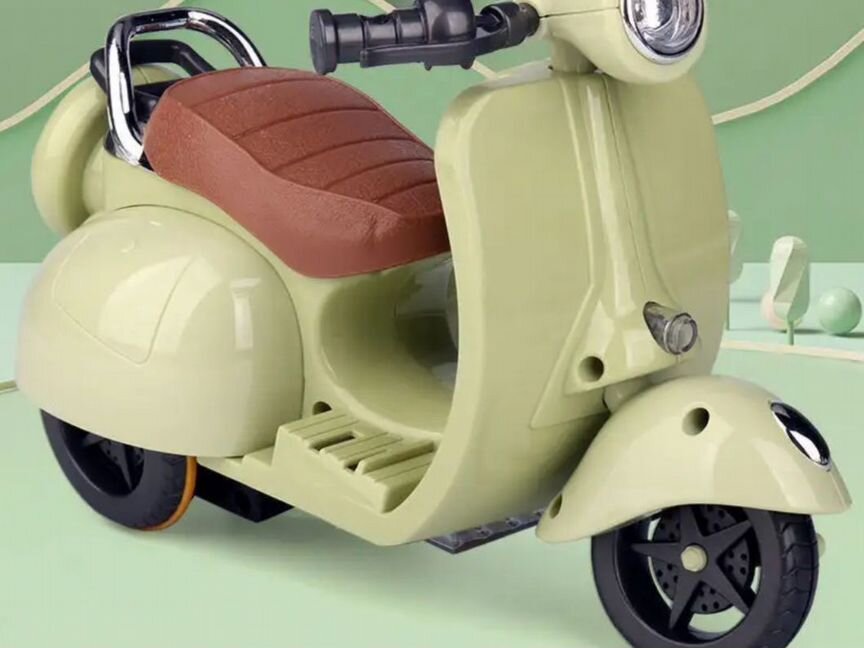 Скутер мотоцикл игрушка для хомяка