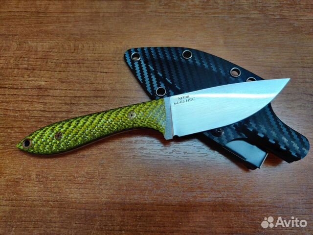Нож шейник, M398 Böhler-Uddeholm,64-65HRC.(С.Буров купить в Краснодаре ...