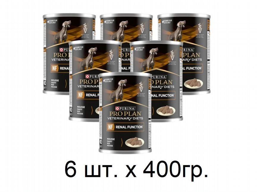 Влажный корм для собак Pro Plan Vet. Diets NF