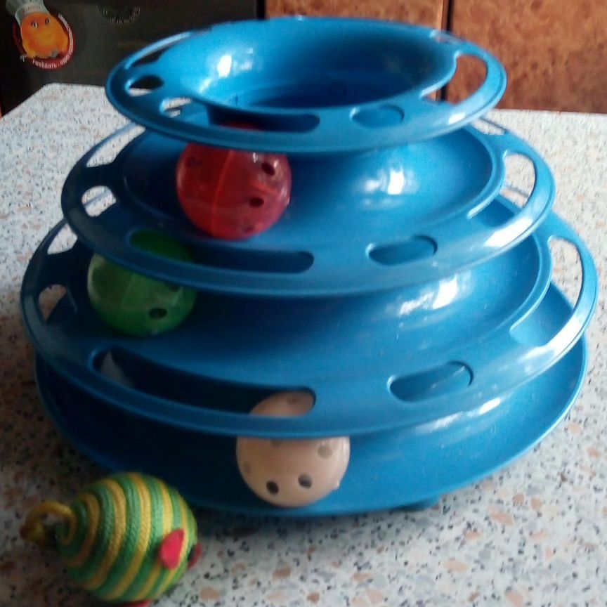 Игрушки для кошек бу, 2 в 1