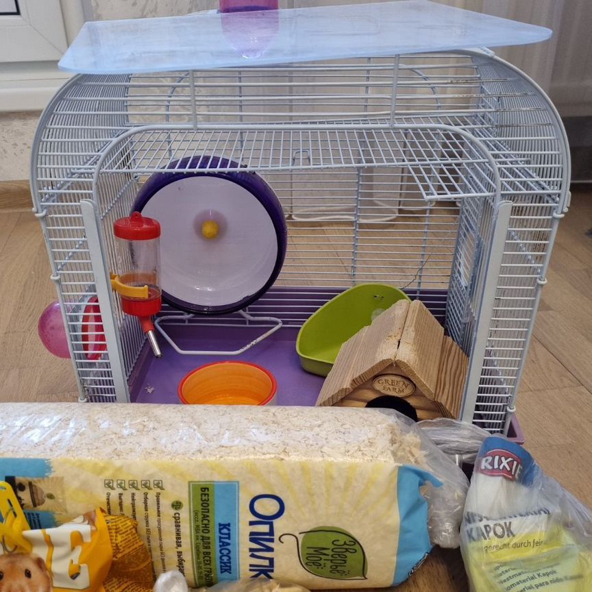 Клетка для хомяка грызуна