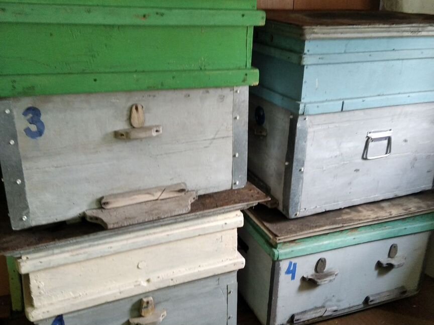 Ульи лежаки 16 рамочные с магазином 4 шт