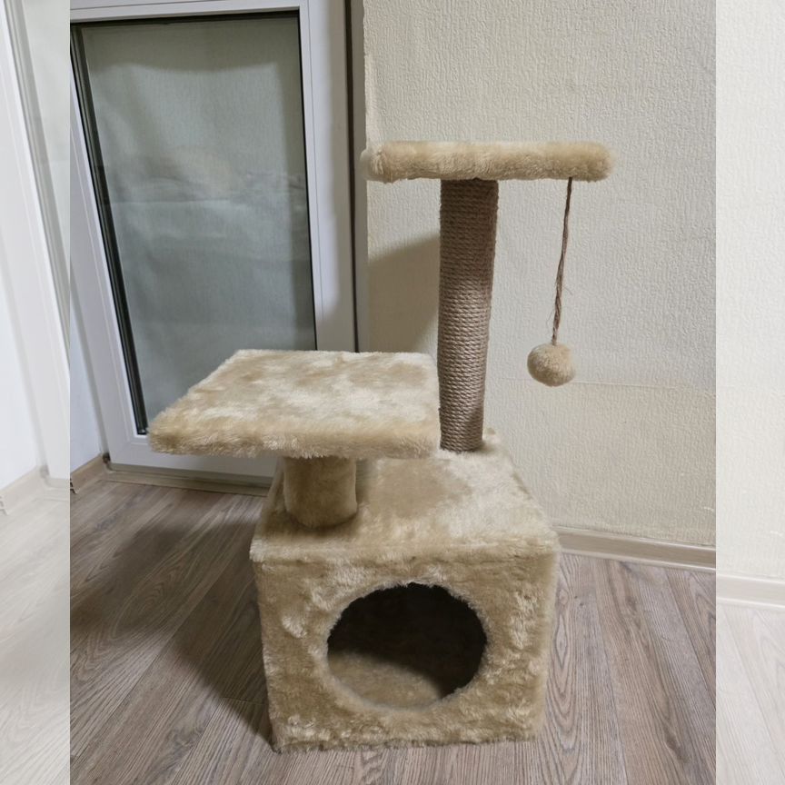 Когтеточка с домиком бу