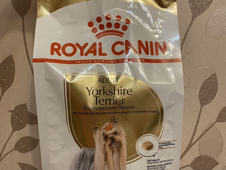 Корм для собак royal canin adult для йорков