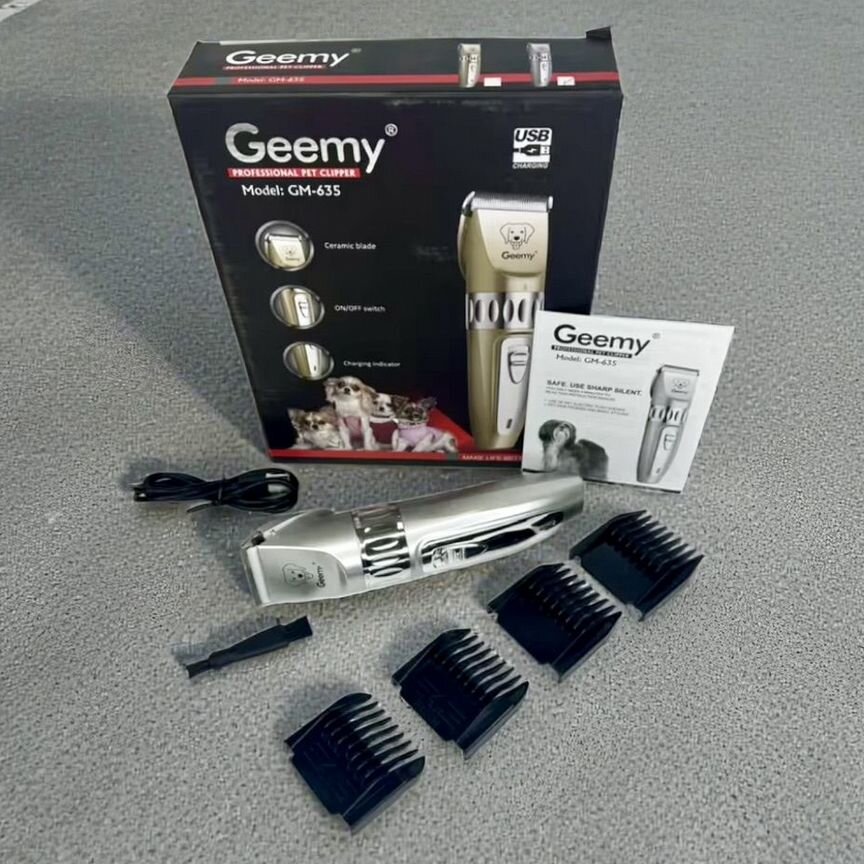 Машинки для стрижки животных Geemy GM 635