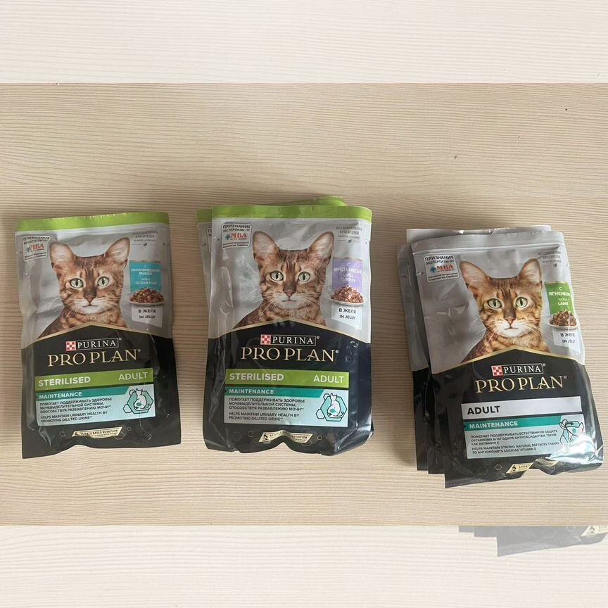 Корм для кошек Purina pro plan sterilised adult