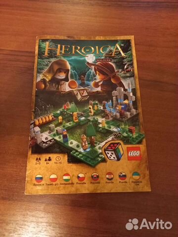 Lego Heroica Waldurk 3858 Лего настольные игры купить в Москве | Личные ...