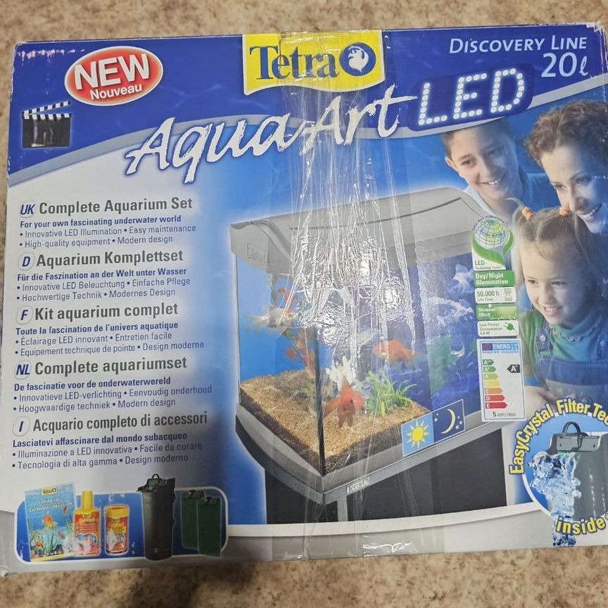 Аквариум Tetra 20l, плюс аксессуары